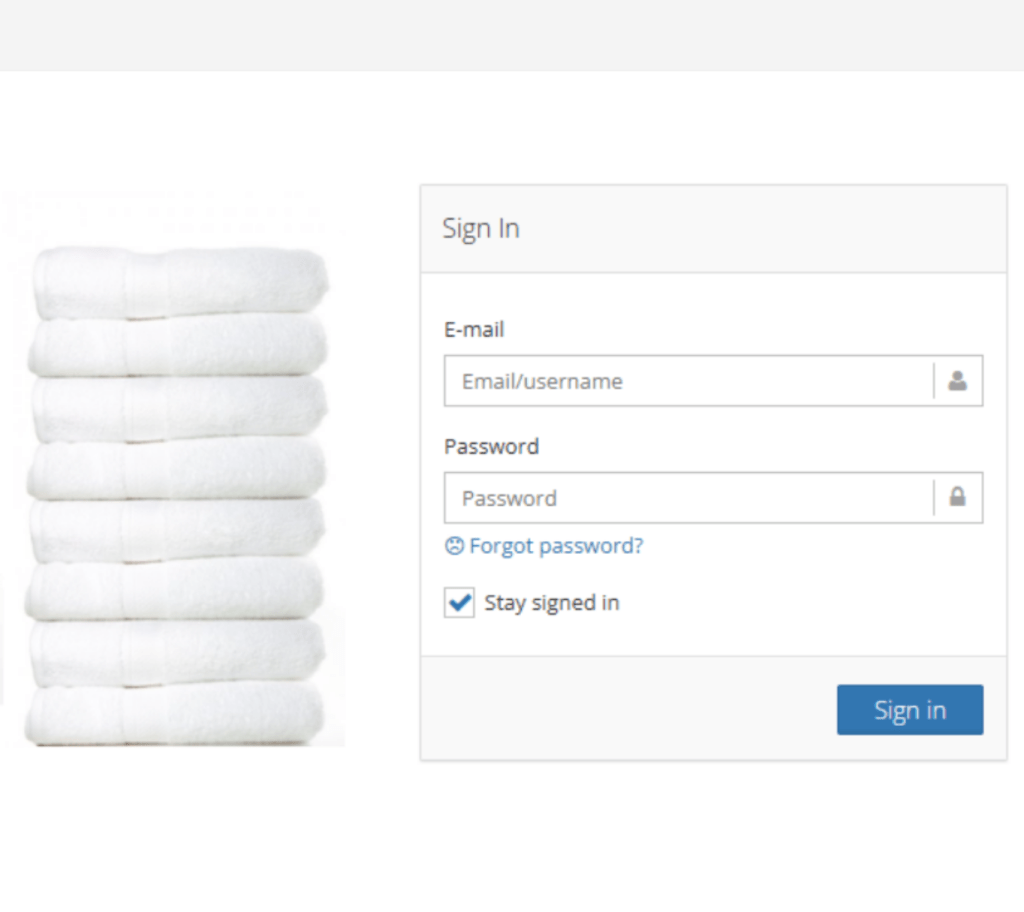 Customer Portals - County Linen